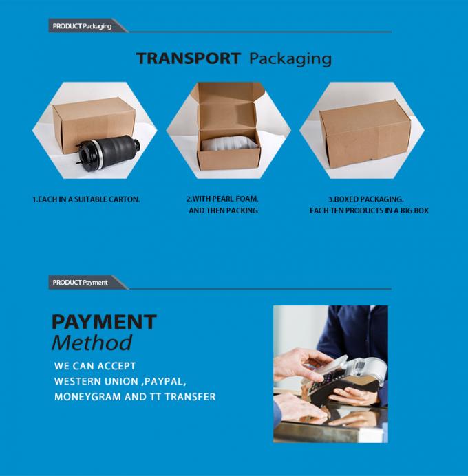 LAND ROVER FRONT SUSPENSION AIR SPRING RANGE ROVER 03-12 LH OEM NEW ...