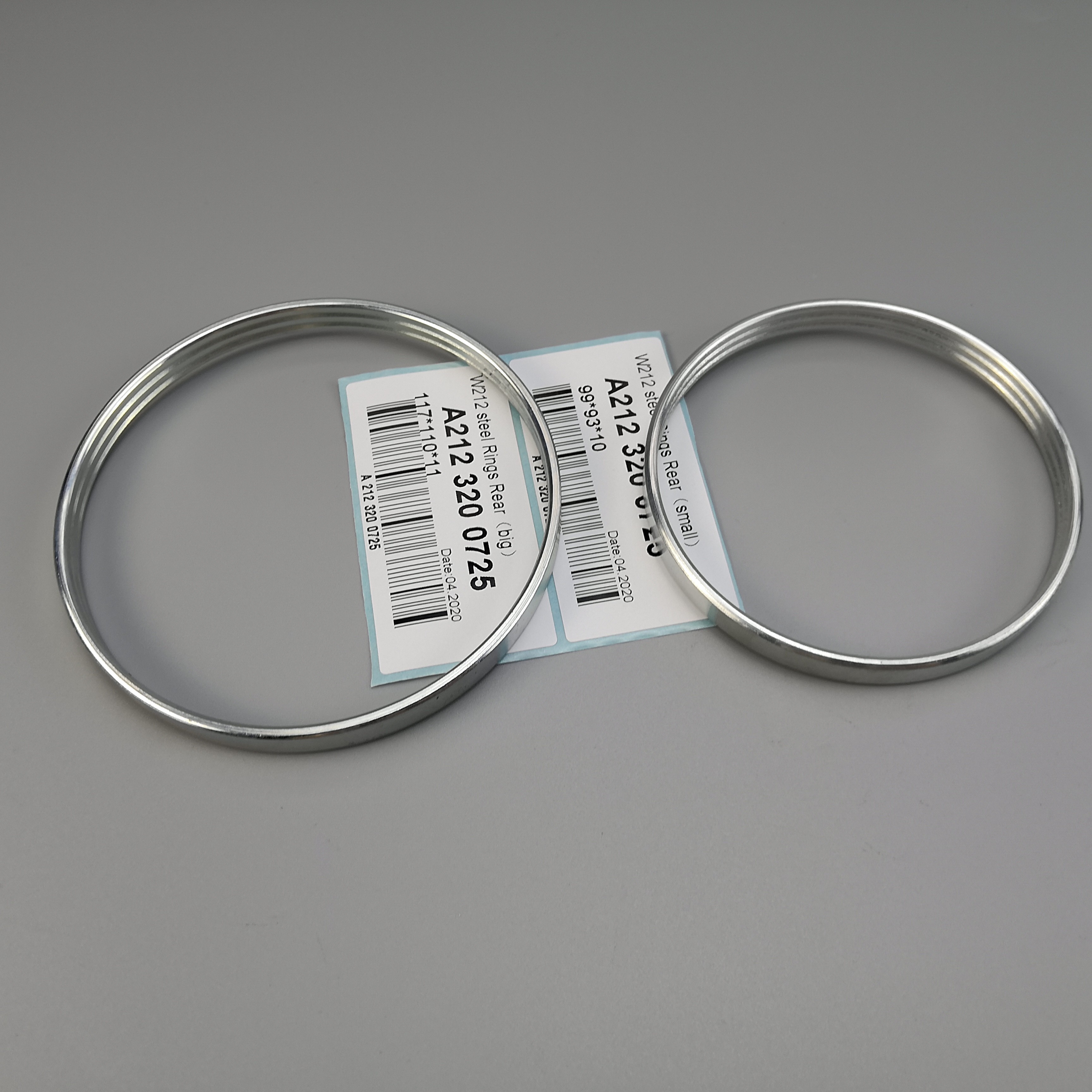 Left Rear Steel Rings For Mercedes W212 Air Shock Repair Kit OE# ...